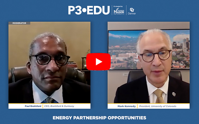 B&D CEO Paul Brailsford Talks Energy Partnerships With Industry Leaders at the P3 EDU Conference ...