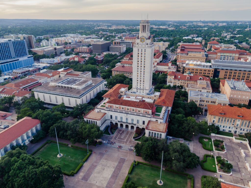 University of Texas campus in Austin, Austin, Texas, United States ...